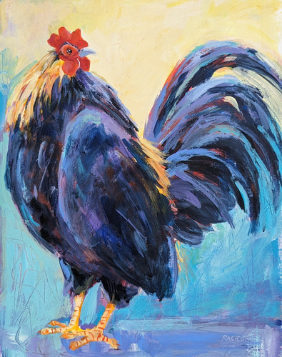 Ralph the Rooster | loriracicotart