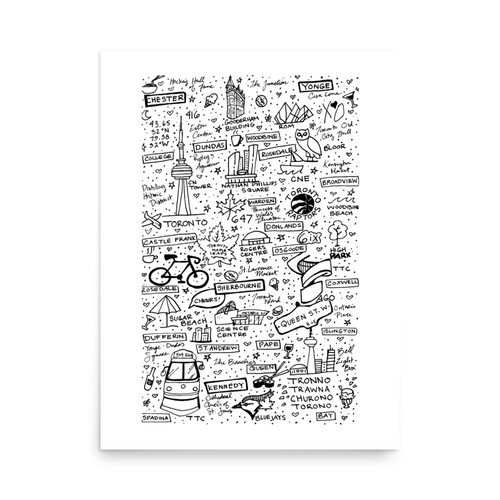 Toronto Collage | Bernier Art & Design