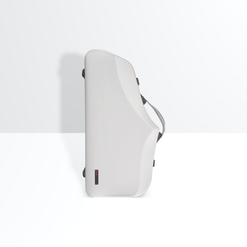 Bam Hightech Alto & Soprano Sax Case ( Light Grey ) | Saxophone Library