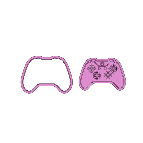 Xbox controller cutter and stamp | CookieCuttersAndMore