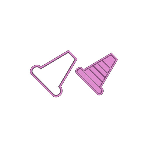 Traffic cone cutter and stamp | CookieCuttersAndMore