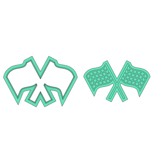 Flags cutter and stamp | CookieCuttersAndMore