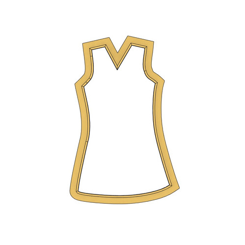 Netball dress cutter | CookieCuttersAndMore