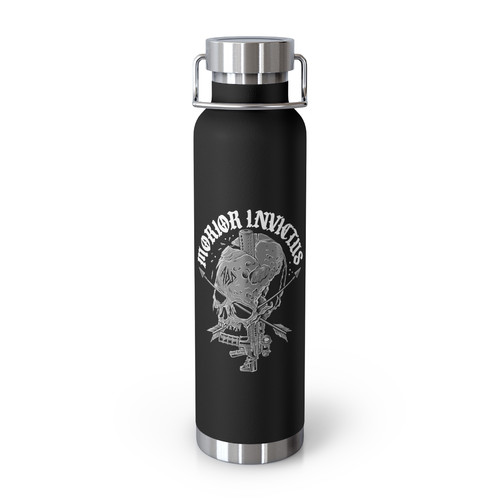 Morior Invictus Copper Vacuum Insulated Bottle, 22oz | After Dark Solutions