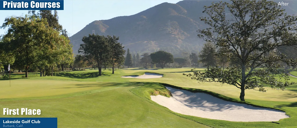 First Place – Golf Inc. 2018 Renovation of the Year – Classic