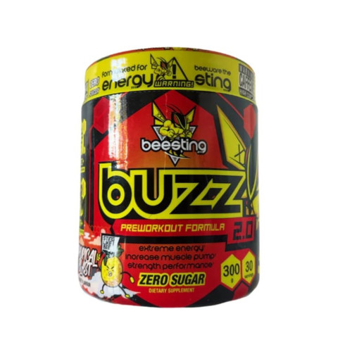 Beesting Buzz Zero Sugar Pre workout Formula | Aesthetic Nutrition