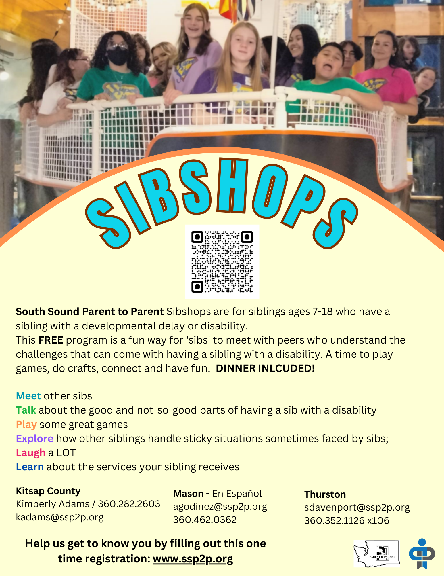 Sibshops | SSP2P 2023