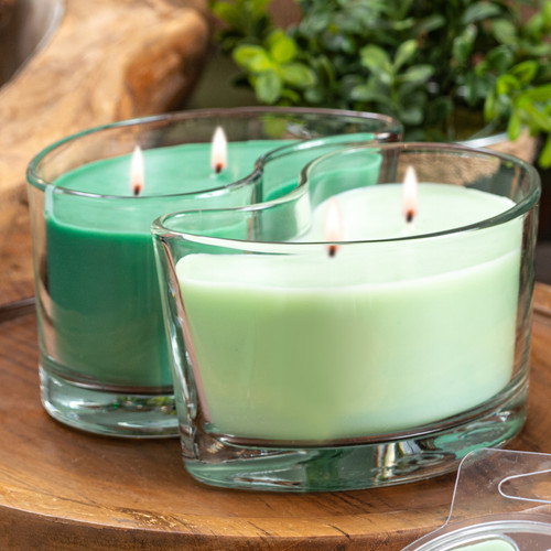 Large DUOS Candles - Mountain Evergreen/Balsam Fir | candlecottage