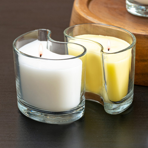 Medium DUOS Candles - Pineapple Tropics/Coconut Palm | candlecottage