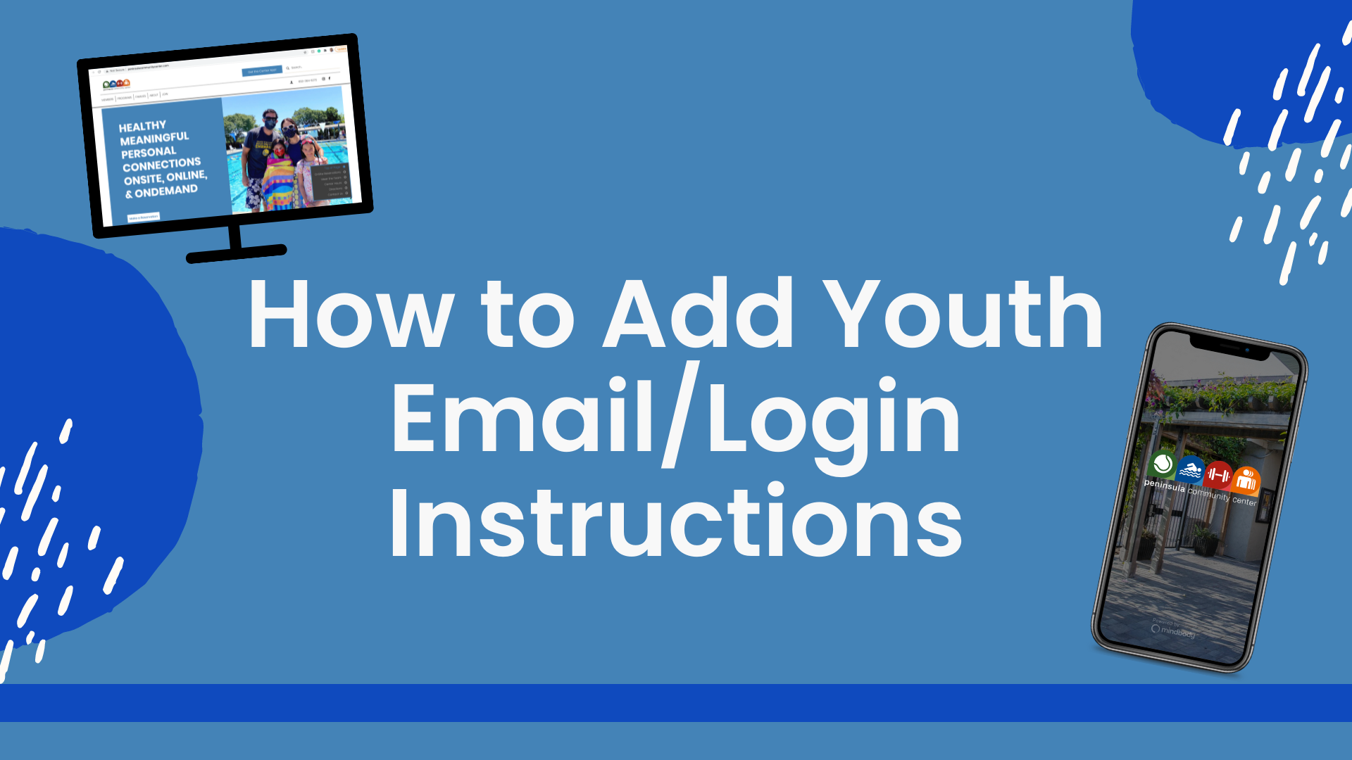 How to Add Youth Email/Login Instructions
