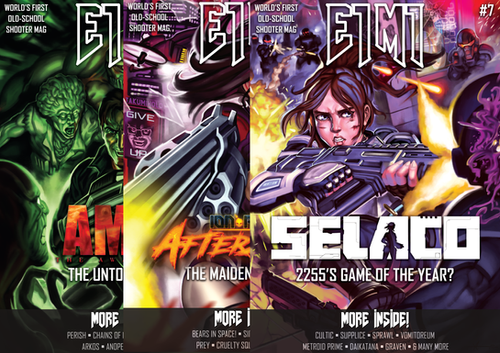 E1M1 Magazine - Issue #7 to #9 (Digital) | E1M1 Magazine