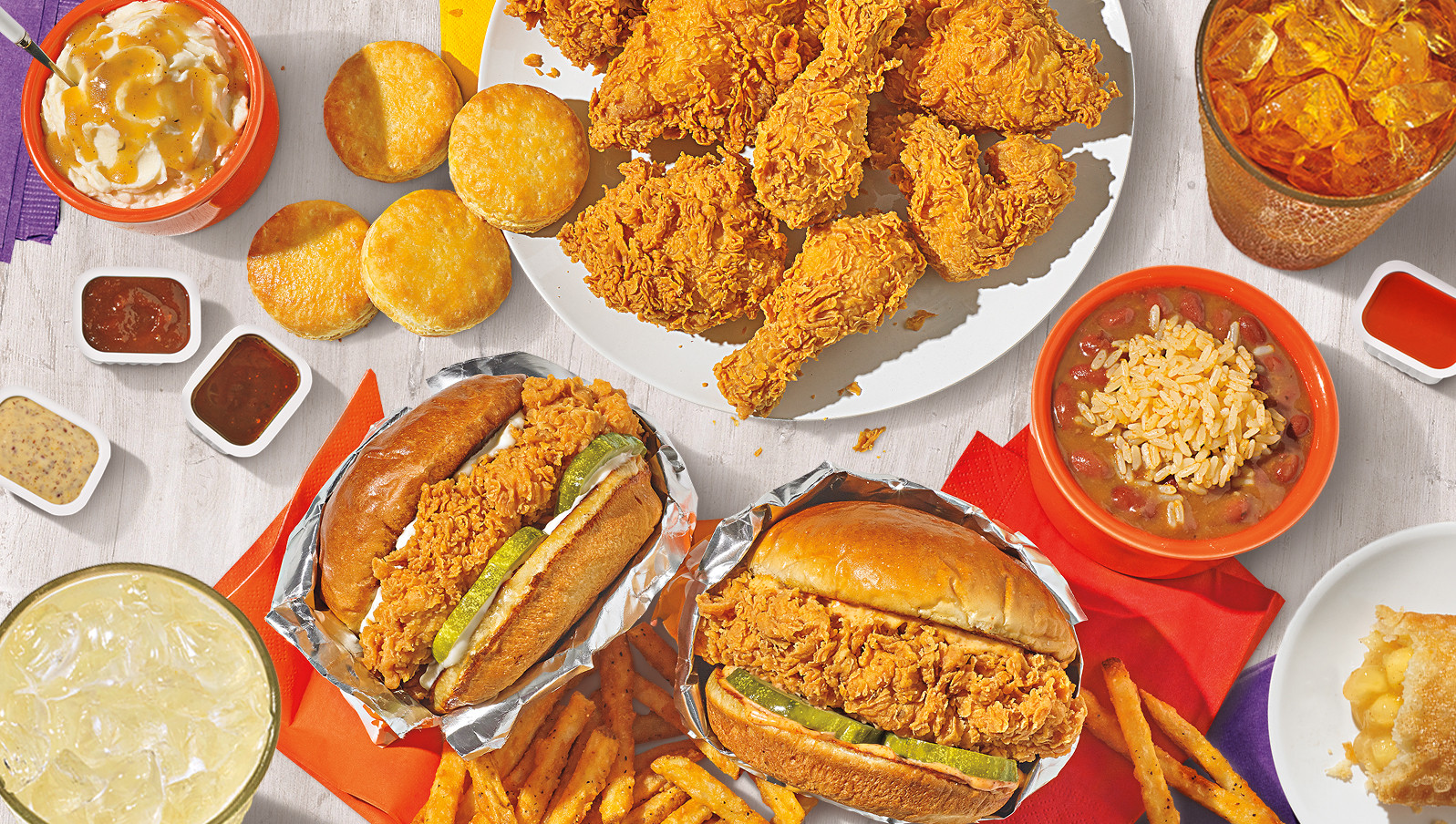 Popeyes Visual ID | 500 Degrees Studio