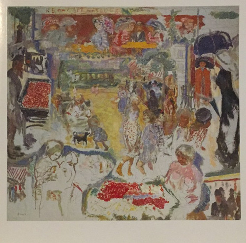 Pierre Bonnard, Street Scene | delightful-prints