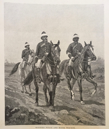 Mounted Parade and Aboriginal Trackers | kiama-art-gallery