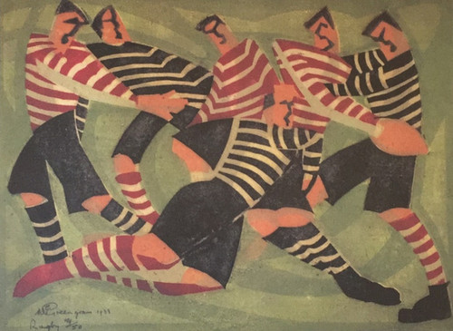 William E Greengrass, Rugby