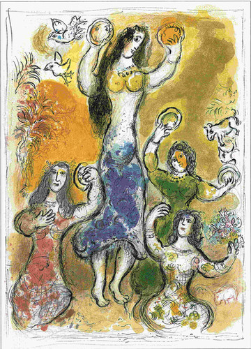 Marc Chagall, Dance of Miriam | delightful-prints