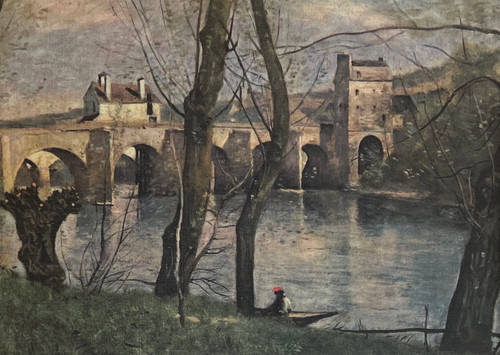 Camille Corot, The Bridge of Mantes | delightful-prints