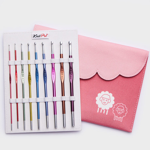 Knitpro Zing Single Ended Crochet Hook Set 47430 | craftmiddleeast