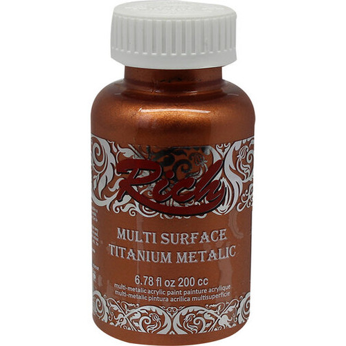Rich Titanium Metallic Paint - 200cc | craftmiddleeast