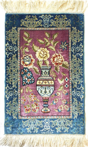 100% Pure Turkish Silk Carpet | tribalcollections