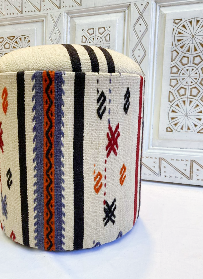 Poufs & Stools | Tribal Collections-nomadic Rugs | Nevşehir