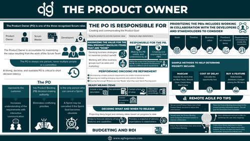 The Product Owner Infographic | AgileGenesis