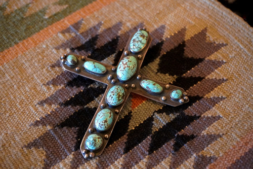 1970s Navajo Cross Pendant | Kilgore American Art
