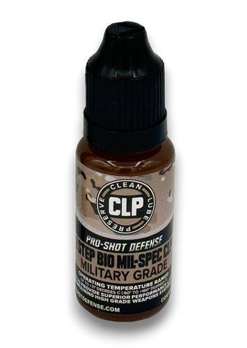 1 Step Bio Mil-Spec CLP 0.5 fl. oz. Bottle | PRO-SHOT DEFENSE