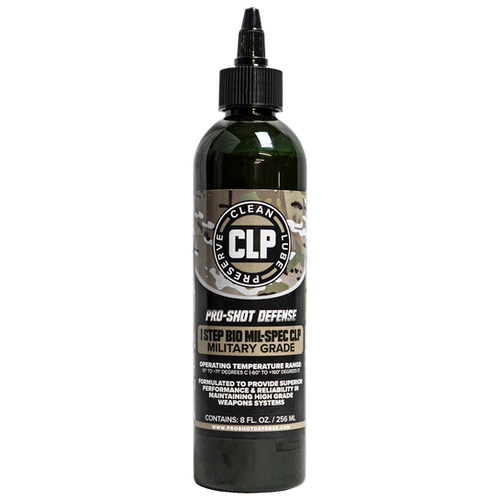 1 Step BIO Mil-Spec CLP 8 oz. Bottle | PRO-SHOT DEFENSE