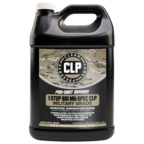 1 Step BIO Mil-Spec CLP Gallon Jug | PRO-SHOT DEFENSE