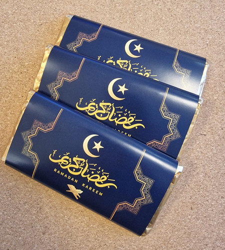 Ramadan Kareem chocolate bar wrapper gift | GiftsToDoor