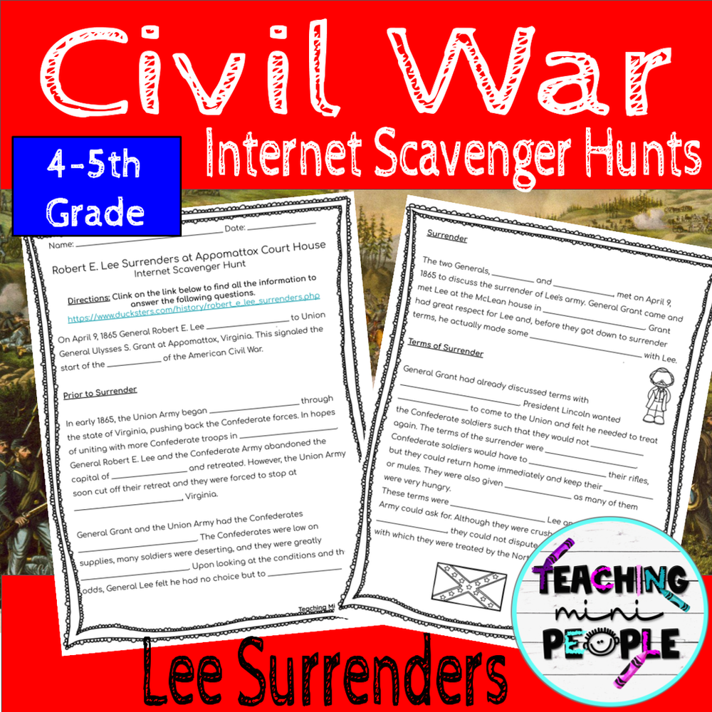 Civil War in Elementary