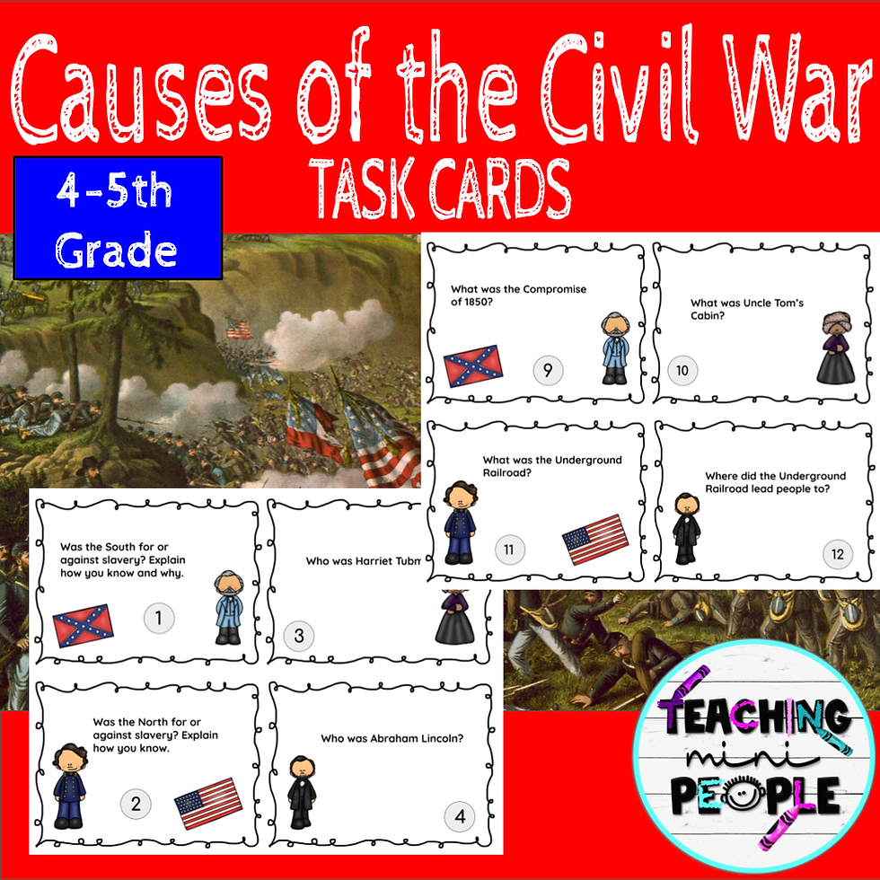 Civil War in Elementary