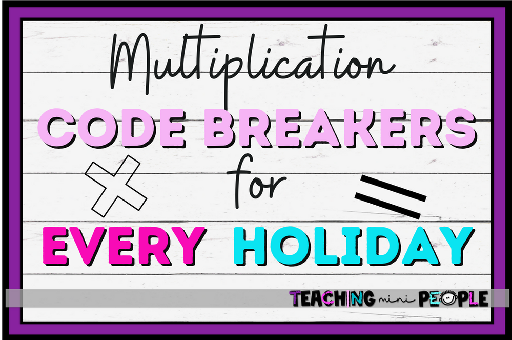 Code Breakers for Multiplication
