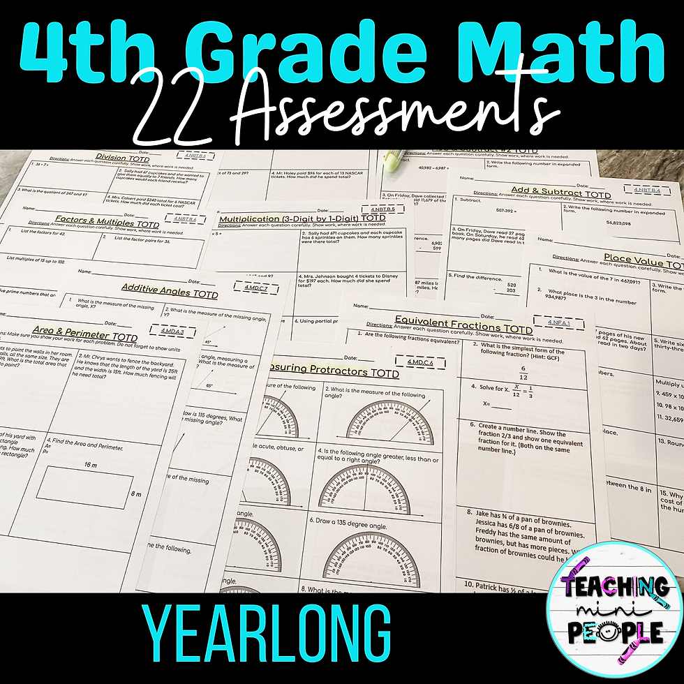 End of Year Test Prep Tips