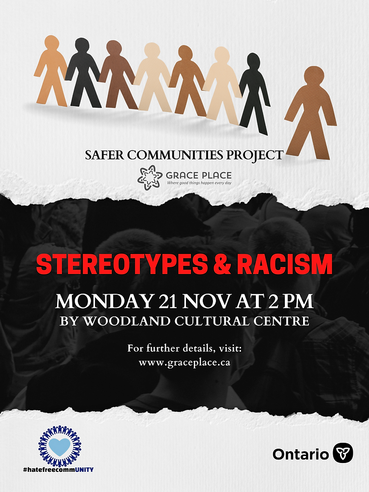 Stereotypes & Racism - Monday, Nov 21 at 2 pm