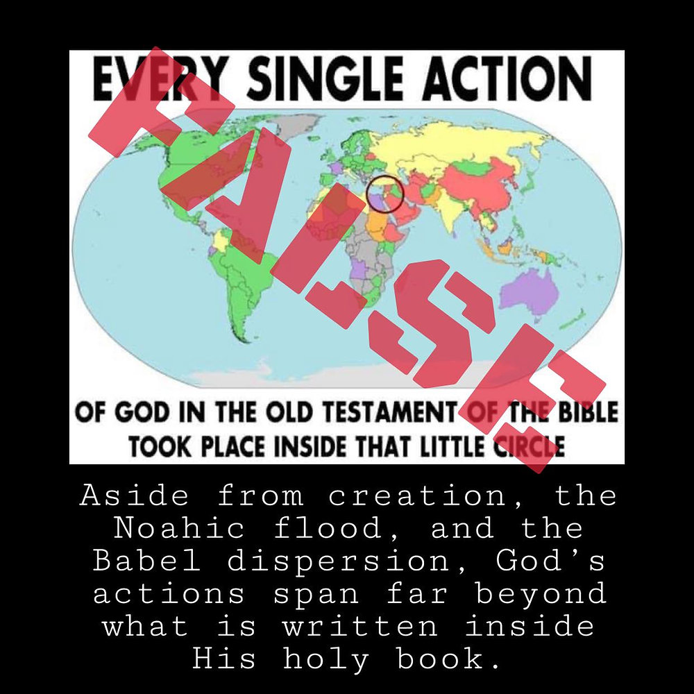 The span of God's works