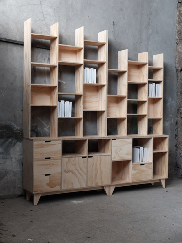 Estante Biblioteca Alvaro | maderistica