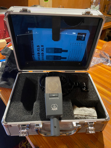 AKG 414-ULS Condenser mic with AKG spider mount | Mixmasters Pro Audio