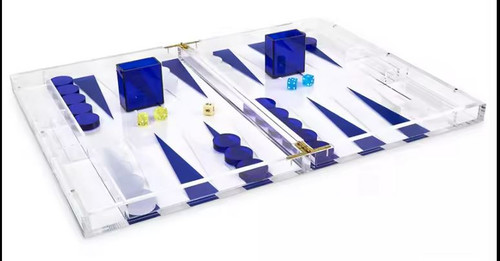 Lucite Backgammon Tedoflarchmont