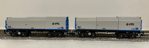 Accurascale ACC2126VTG1 JSA bogie covered steel wagon - "VTG", set of 2 ...