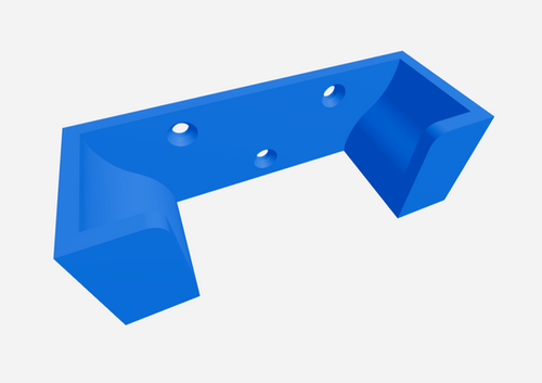 NCE Pro & Power Cab holder with screw holes | TrainMania