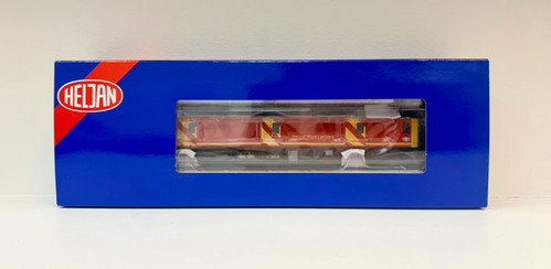 Heljan 8941 Class 128 parcels DMU 55995 in Royal Mail red with flush ...