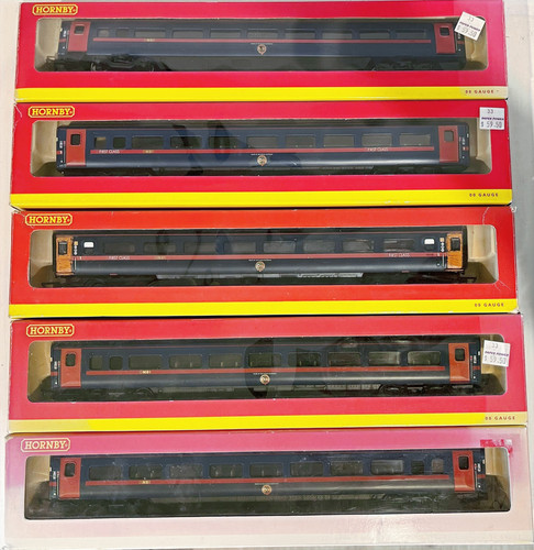 5x GNER Mk3 & Mk4 coaches lot | TrainMania