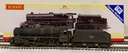 Hornby R3323 LMS 5 Black Five 4469 (WEATHERED) | TrainMania