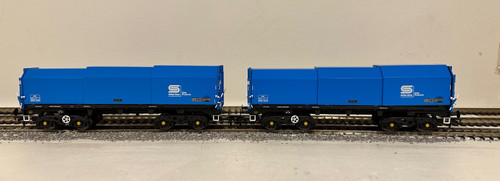 Accurascale ACC2120BSC1 JSA bogie covered steel wagon- "British Steel ...