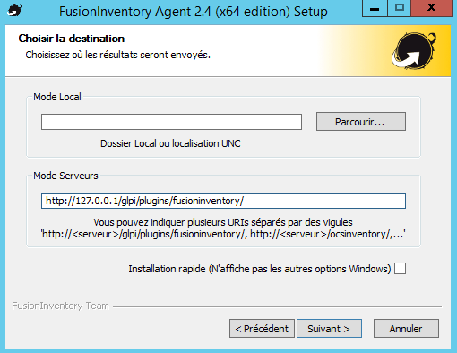 Mise en place GLPI et FusionInventory (+ Installation XAMPP) – Portefeuille de compétence