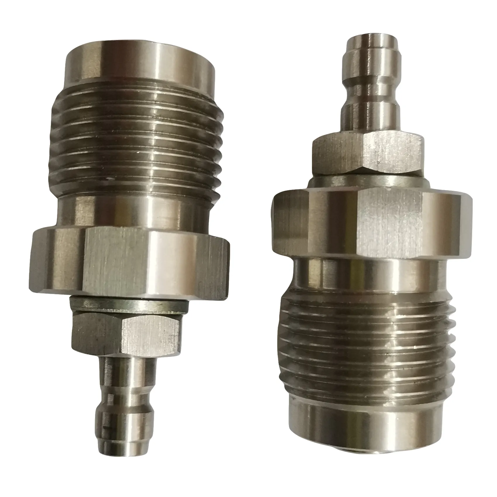 DIN G5/8 Thread Adapter Convert To 8mm Fill Nipple Quick Fitting | DouxTechnologies SA