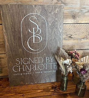 Award Winning Handpainted Wedding Signs Printed Stationery Calligraphy