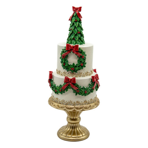 2 Tier Christmas Tree Cake | Frosty's Festive Finds